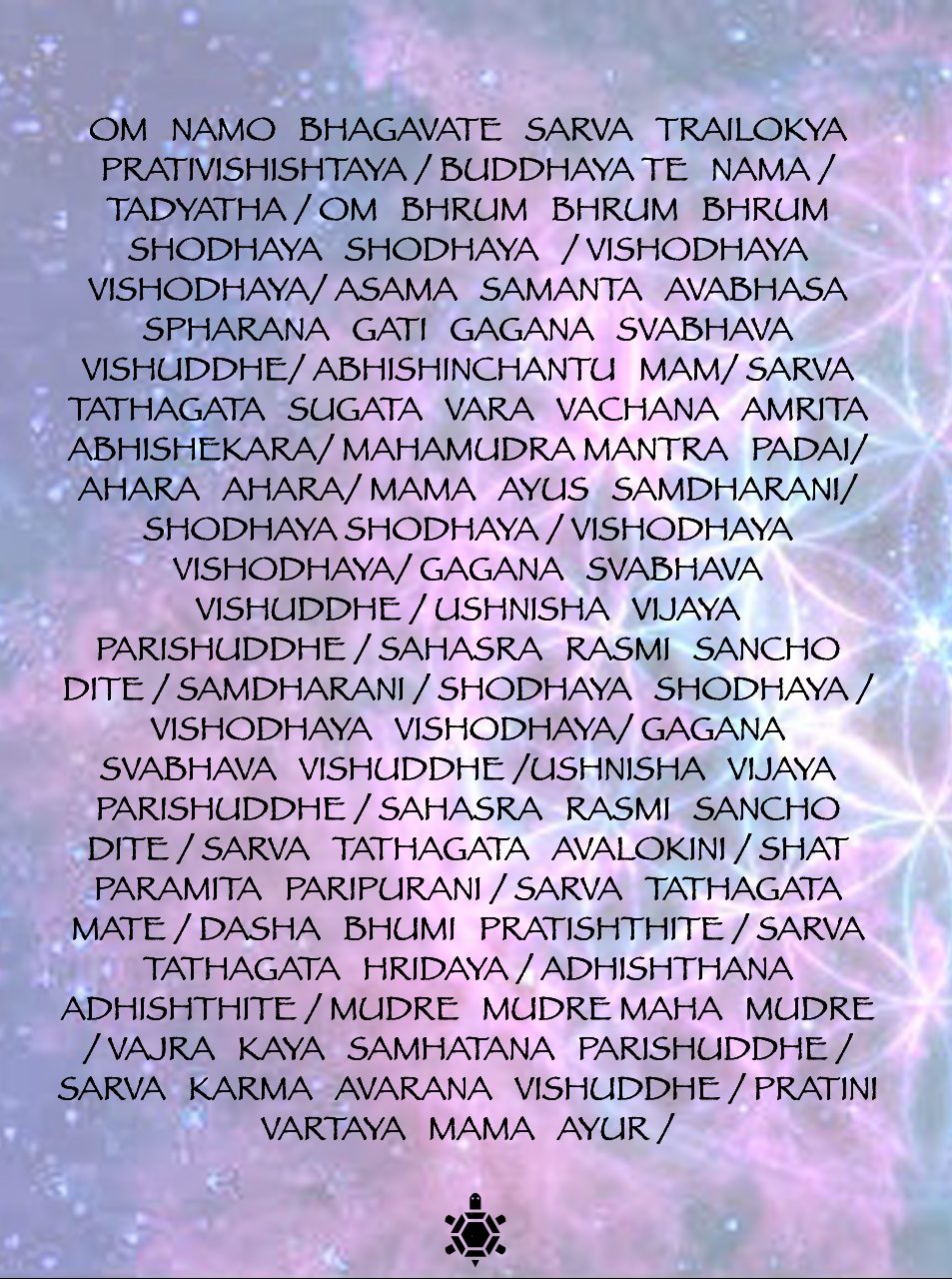 MANTRA (1) – Feng Shui Cancun